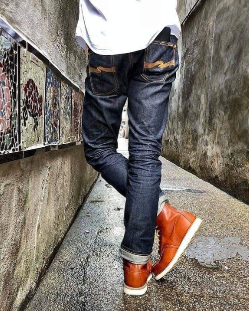 Lean Dean กางเกงยีนส์ทรงกระบอกเล็ก เข้ารุป ยีนส์ Nudie Jeans – The ...