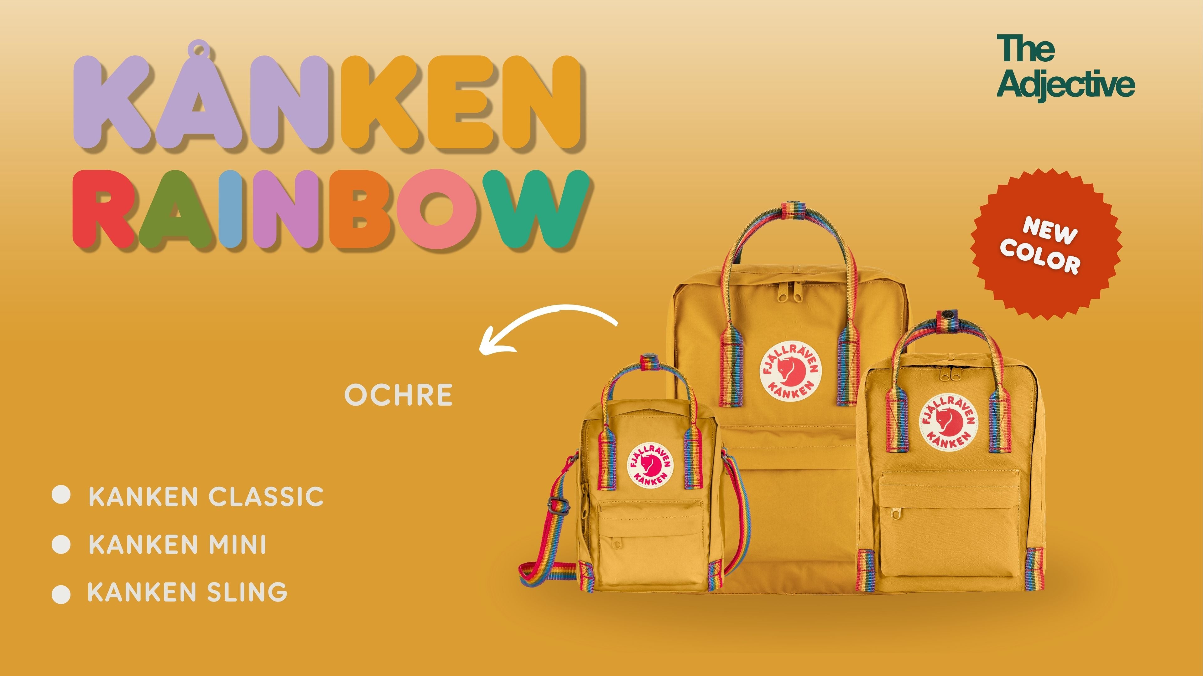 Kanken Rainbow New color – The-Adjective